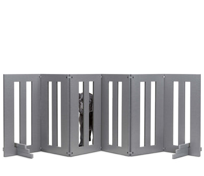 Strong Outdoor Dog Gate For Deck, Porch, Patio. Pet Gate Outside ...