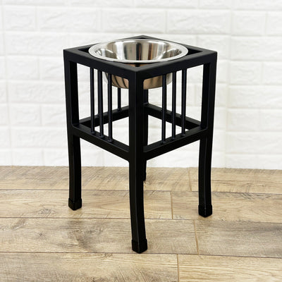 Modern Elevated Dog Bowl Stand, Small - Large Dog Feeding Station. Best ...