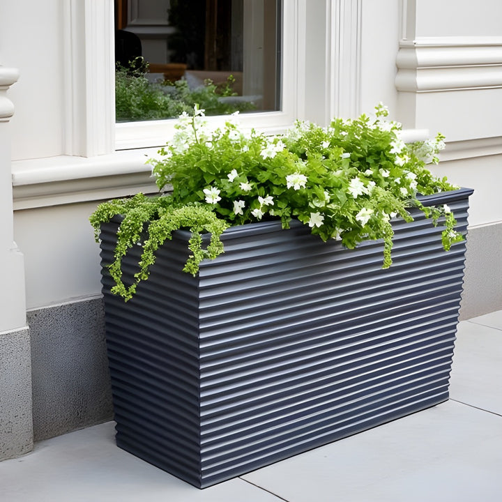 rectangular deep planters